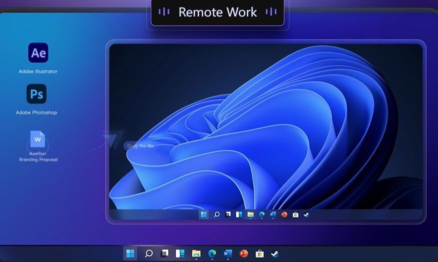 AI Remote Desktop for Work, Gaming & Multi-Device Control-AweSun